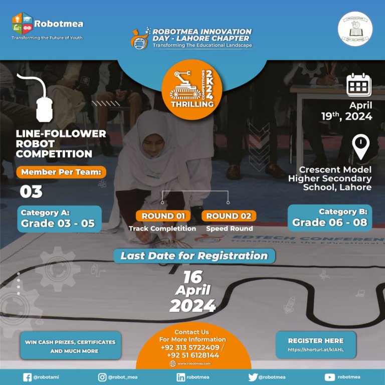 Line Follower Robot (LFR) - Robotmea