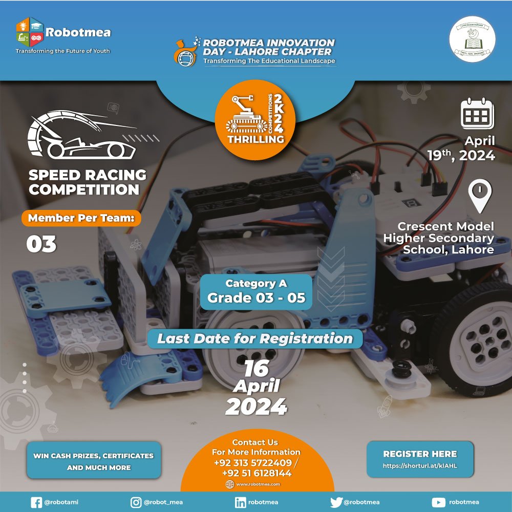 Speed Racing Competition - Robotmea